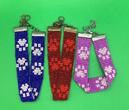 Dog Paws Loom Bead Pattern, Puppy Paws Patt001 - Etsy
