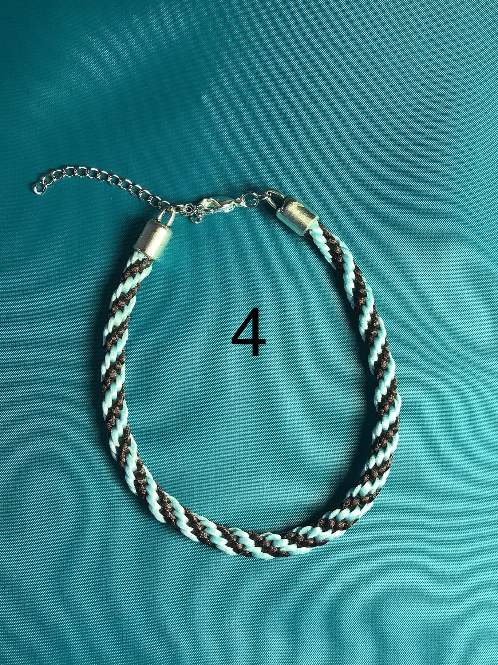 Adjustable Braided Anklet 8.25 to 10 Adjustable - Etsy.de