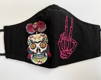 Catrina Face Mask | Etsy