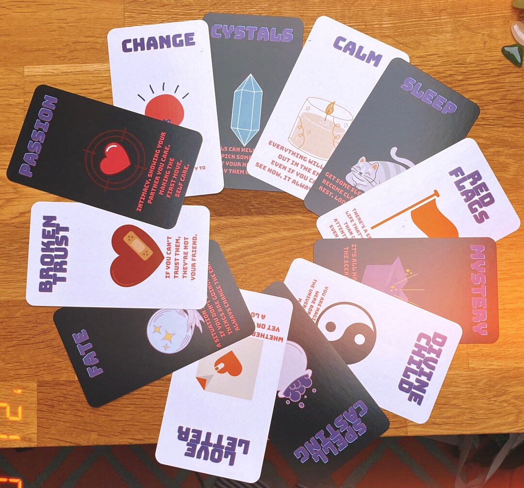 Cosmic Wisdom Oracle Deck - Etsy