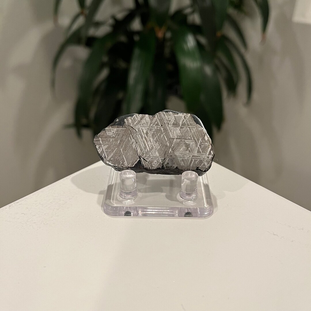 Beautiful Muonionalusta Meteorite Slab, Sweden, 85 G, Iron Nickel ...