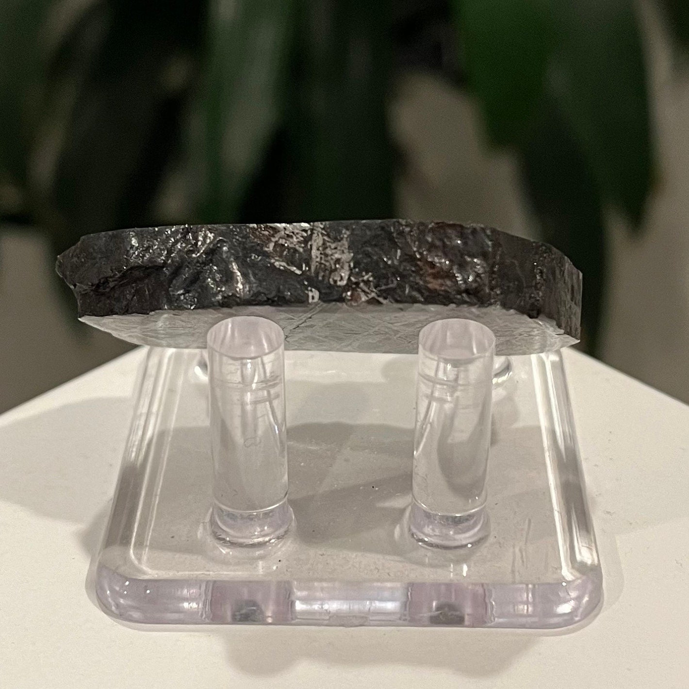 Muonionalusta Meteorite Etched Slab, Sweden, 82 G, Iron Nickel ...