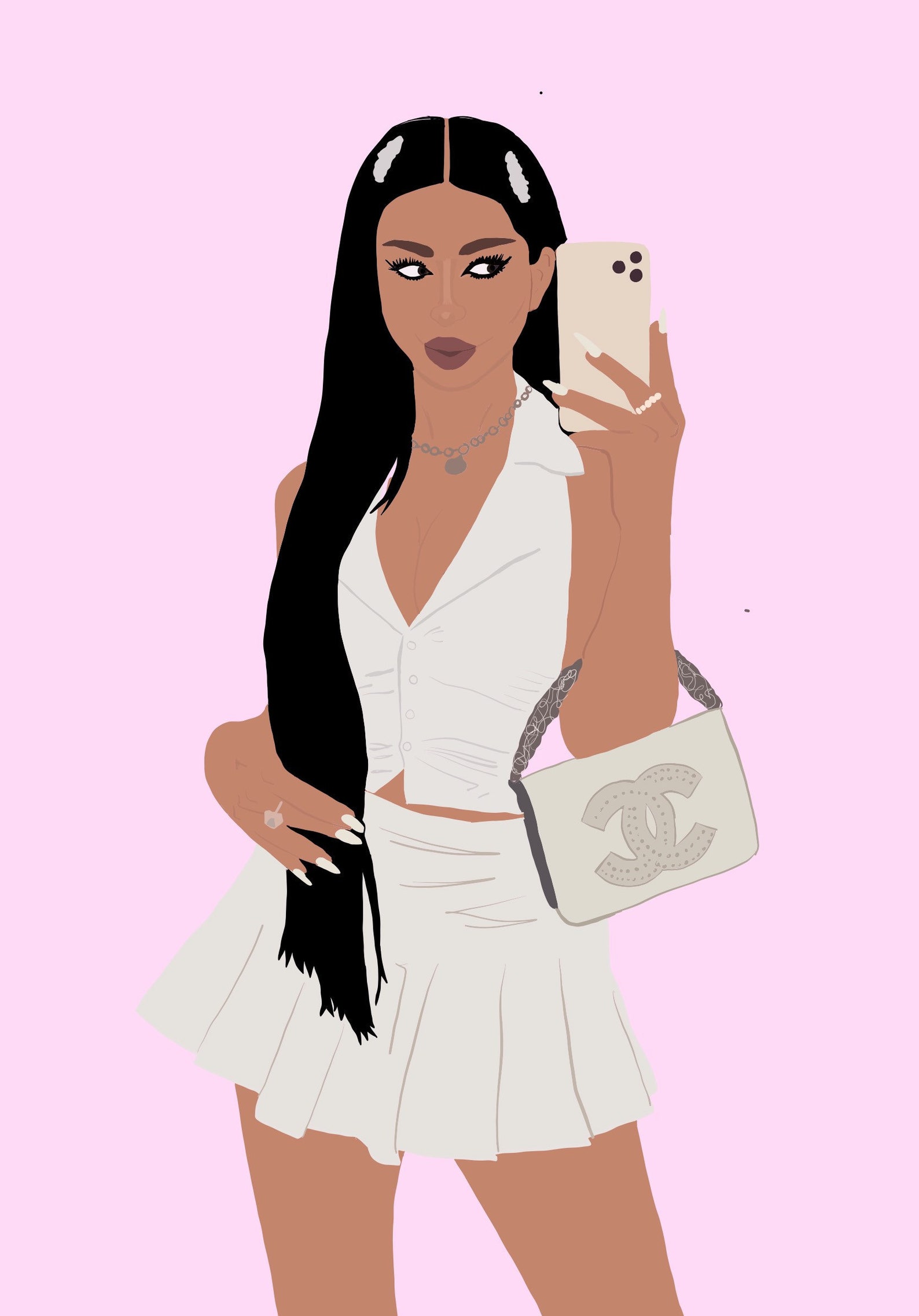 Custom Digital Illustration Digital Drawing Personal Photo Illustration ...