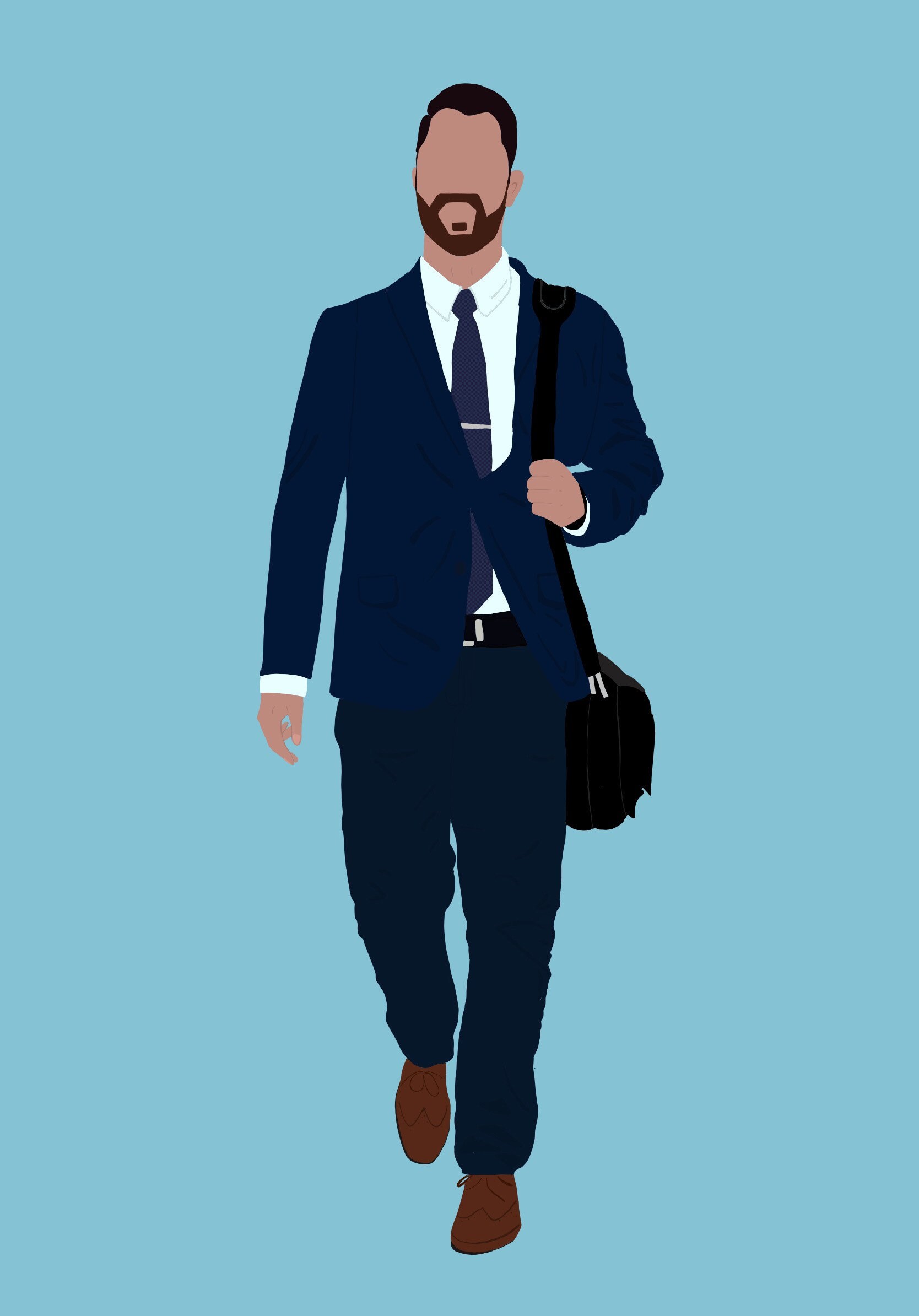 Custom Digital Illustration Digital Drawing Personal Photo Illustration ...