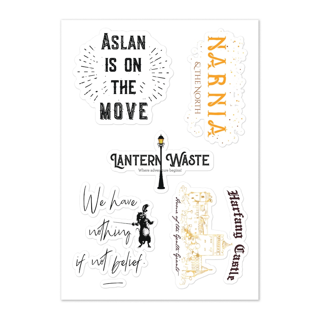Narnia Sticker Set #1 - Etsy