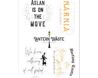 Aslan Sticker Vinyl Narnia Sticker C S Lewis Decal - Etsy