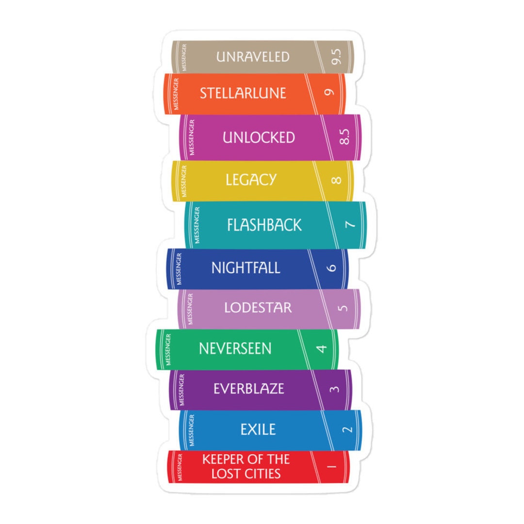 KOTLC Book Stack Bubble-free Sticker - Etsy