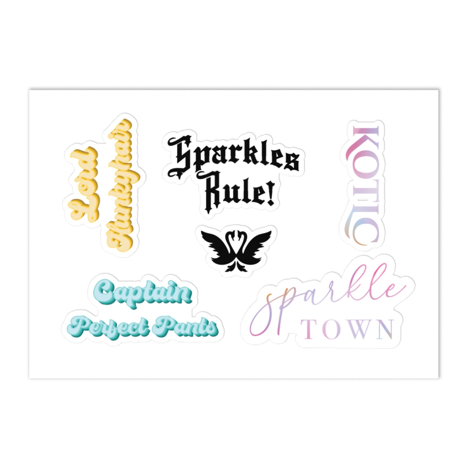 Ro's Kotlc Sticker Sheet - Etsy