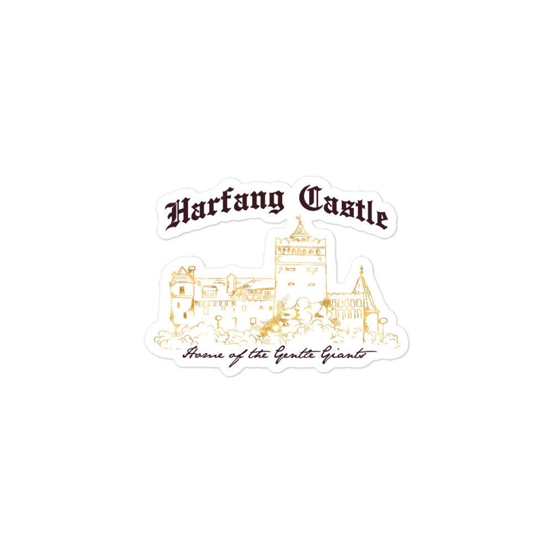 Harfang Castle Stickers - Etsy