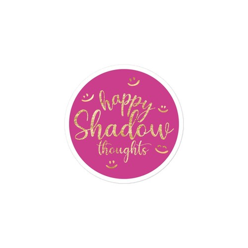 Happy Shadow Thoughts Sticker - Etsy
