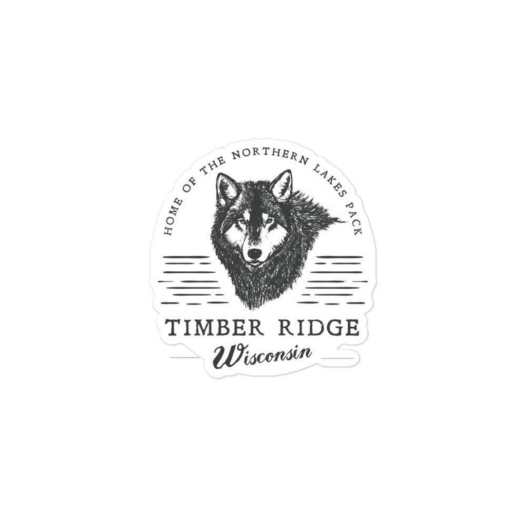 Timber Ridge Sticker - Etsy