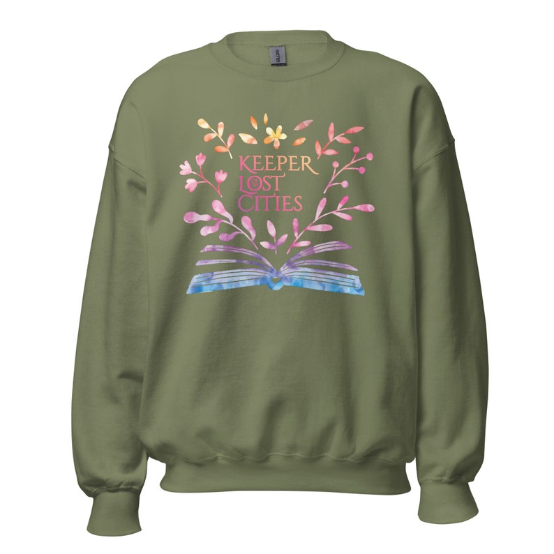 Keeper of the Lost Cities Watercolor Sweatshirt KOTLC Merch - Etsy
