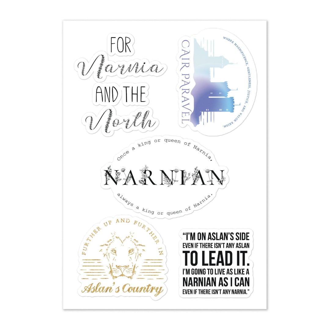 Narnia Sticker Set #2 - Etsy