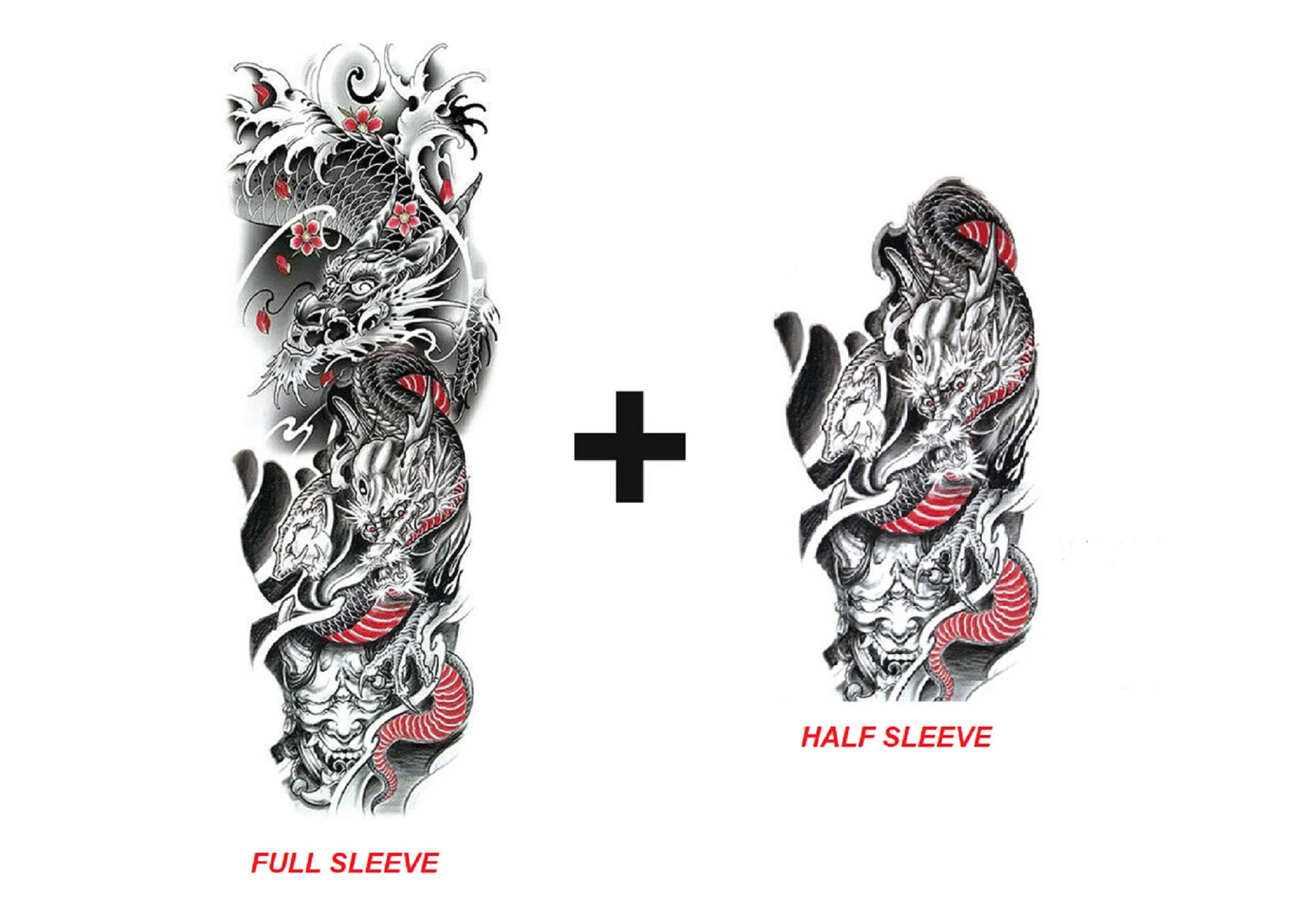 Dragon Tattoo Designs Half Sleeve