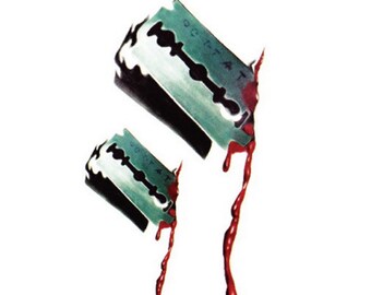 Fake Razor Blade - Etsy