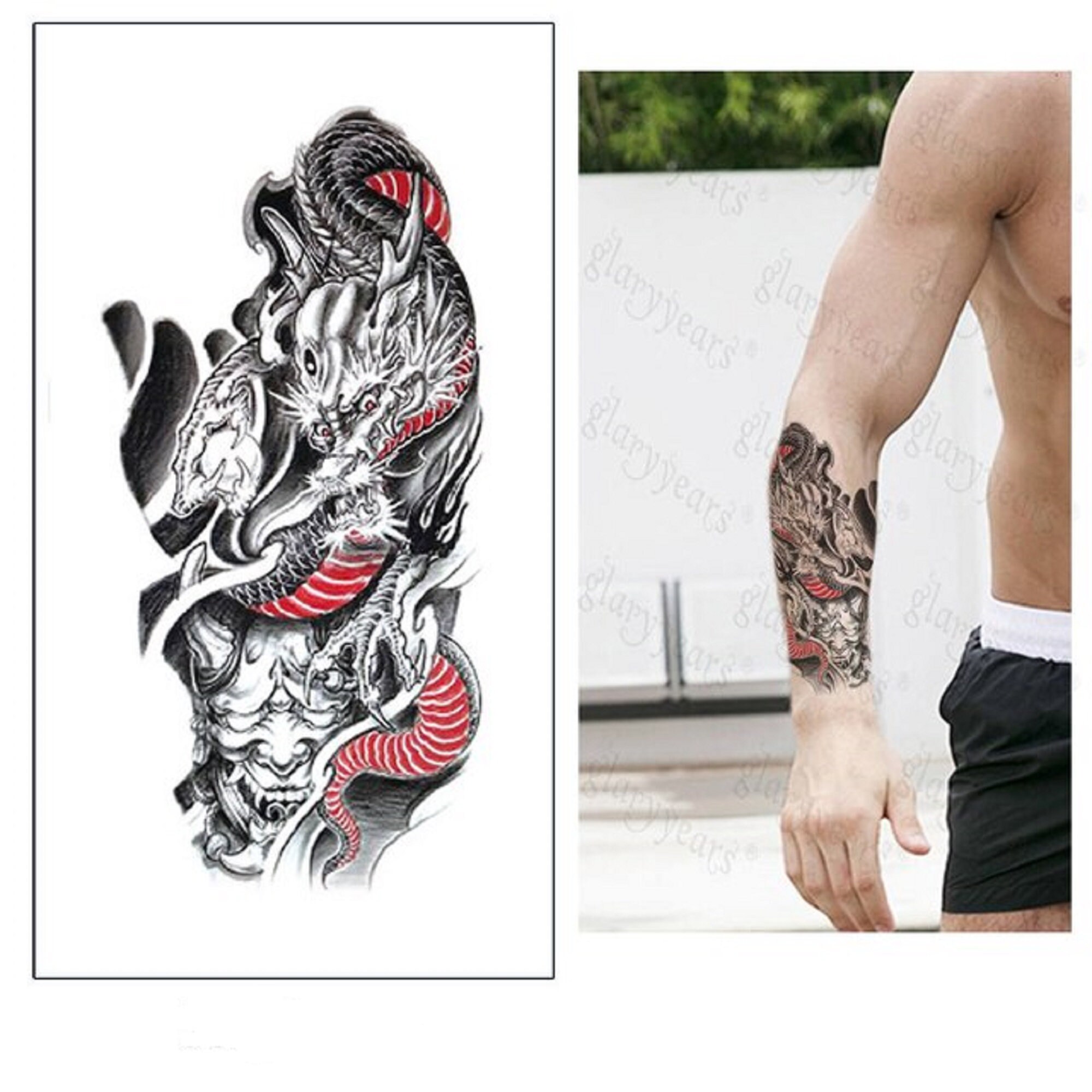 Dragon Forearm Tattoos