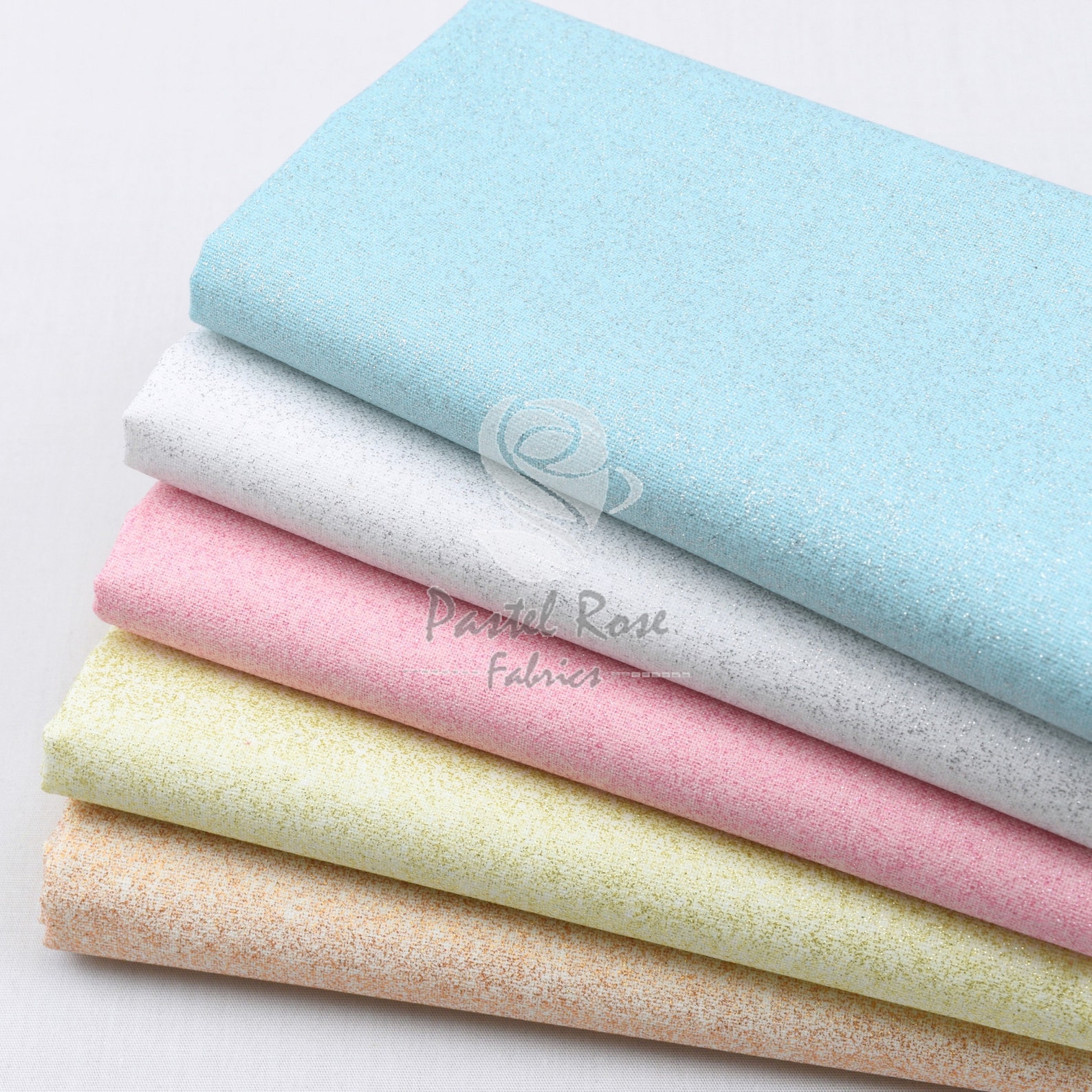 Pastel Polka Dots / Pastel Plain Bundles 100% Cotton Fabric - Etsy