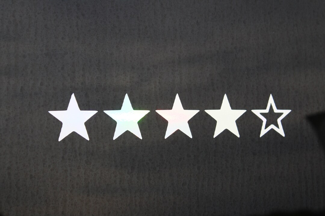 Gta Wanted 4 Out of 5 Stars Decal - Etsy
