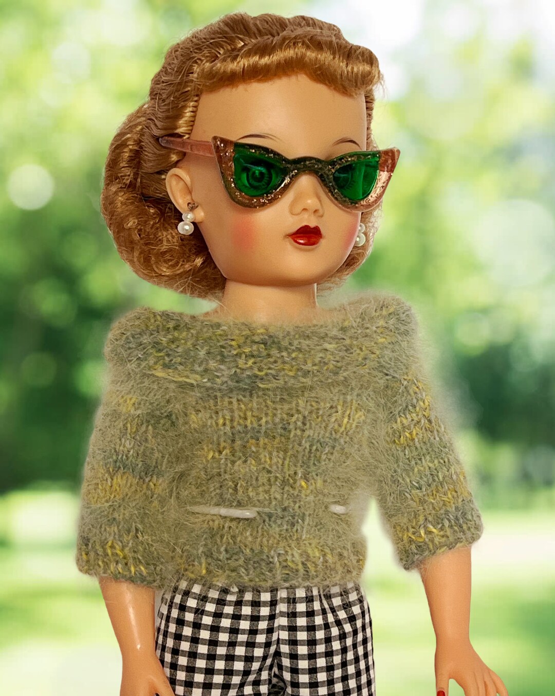 Made to Fit 18 -21 Inch Miss Revlon or Cissy Doll Handknit Angora ...