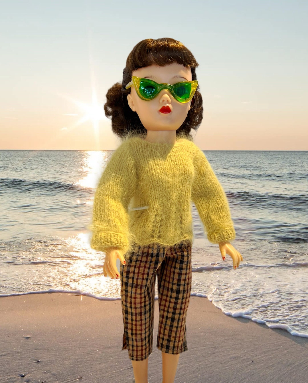 18 Inch Miss Revlon Doll Handknit Angora Sweater - Etsy