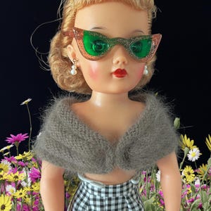 Made to Fit 18 - 21 Inch Cissy or Miss Revlon Doll - Handknit Angora ...