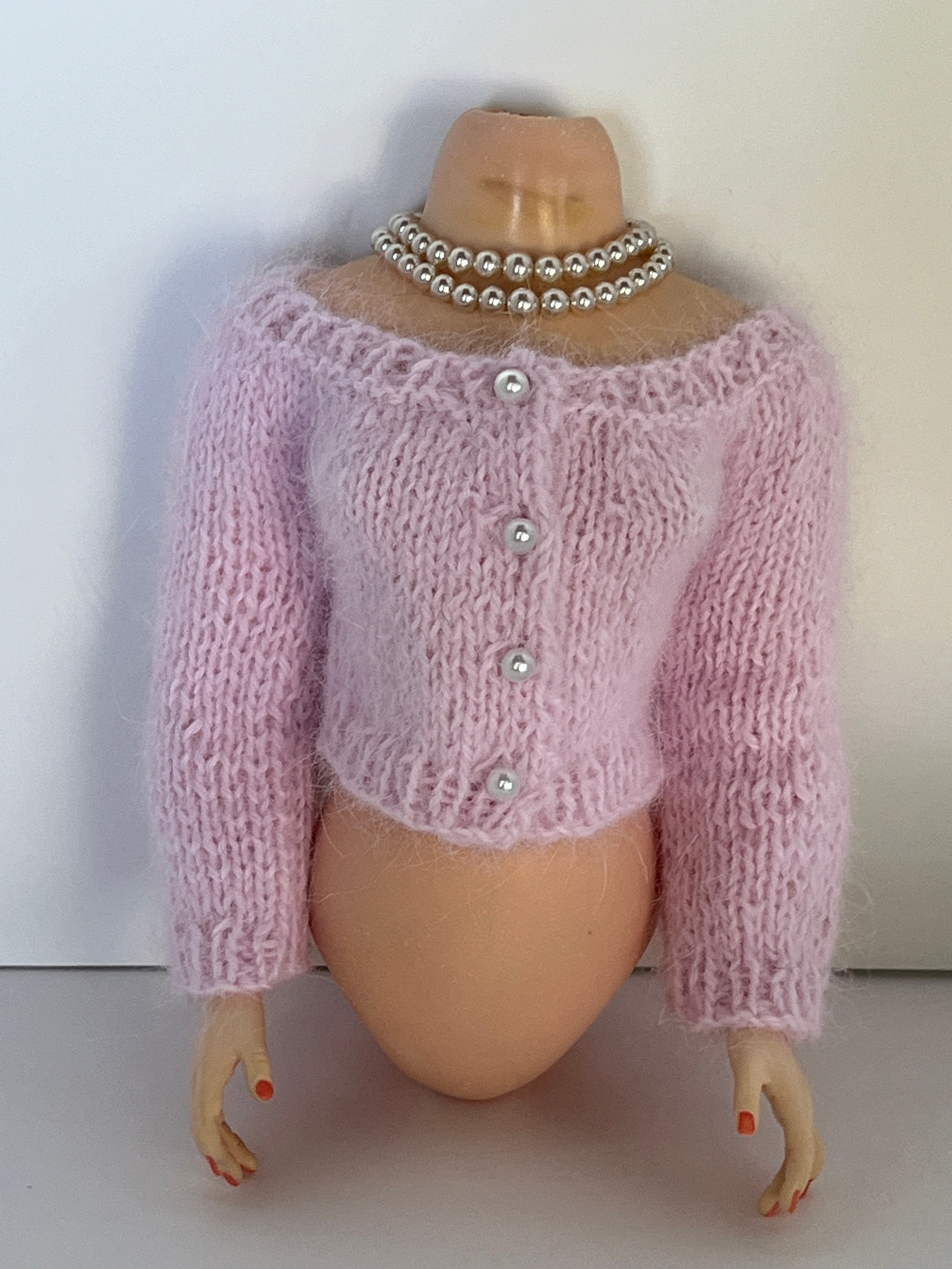 Miss Revlon or Cissy Doll 18 21 Inch Handknit Angora Sweater - Etsy