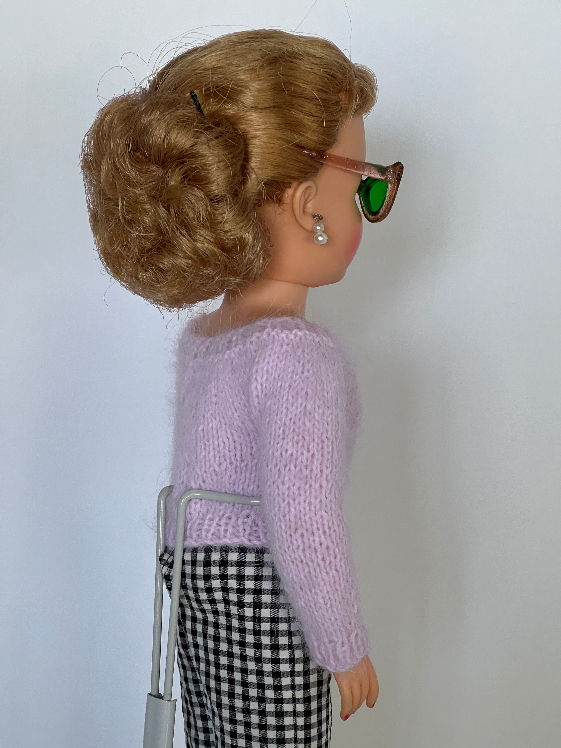 Miss Revlon or Cissy Doll 18 21 Inch Handknit Angora Sweater - Etsy