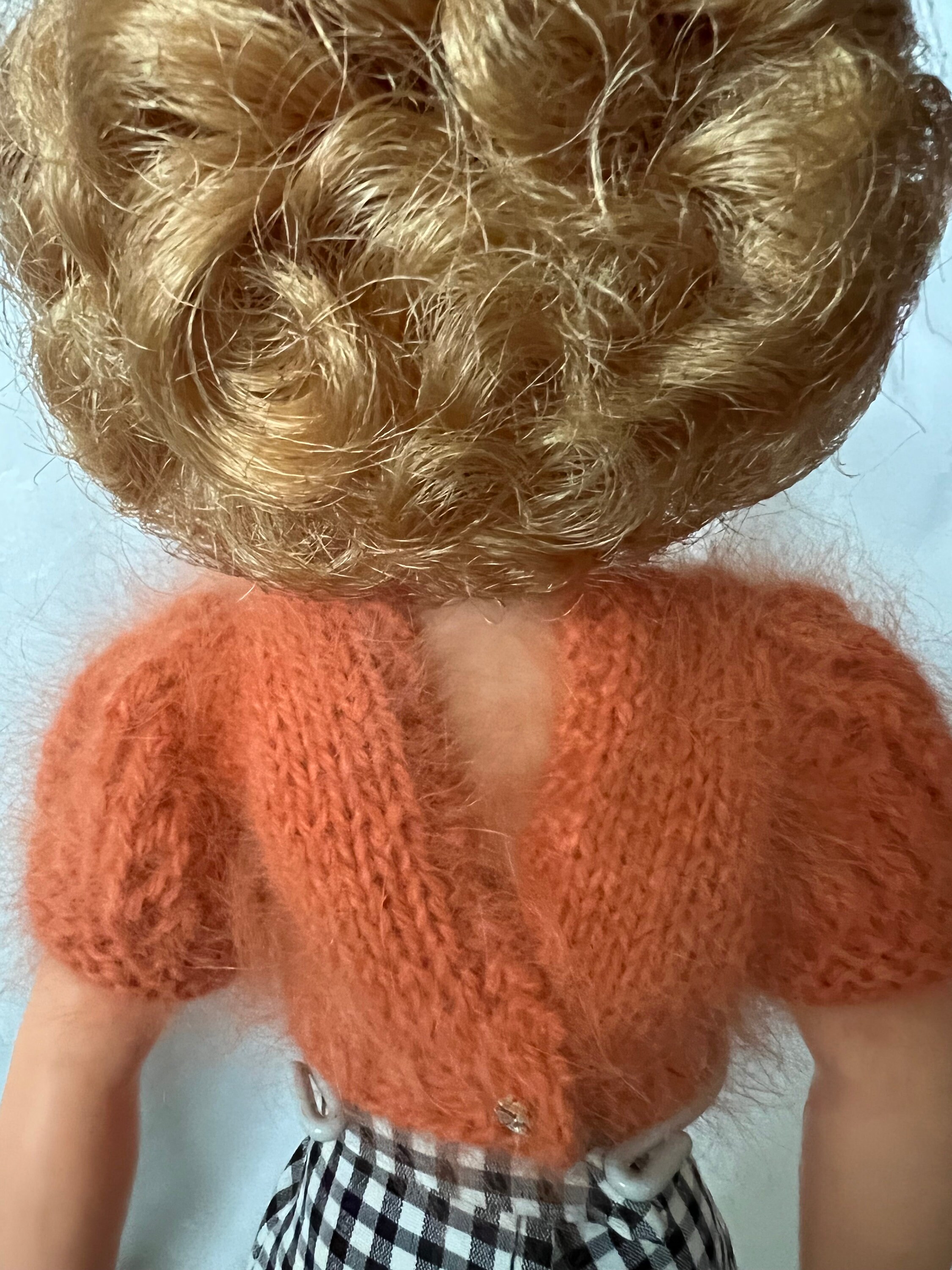 Made to Fit 18 Inch Miss Revlon Doll - Handknit Angora Sweater - Etsy