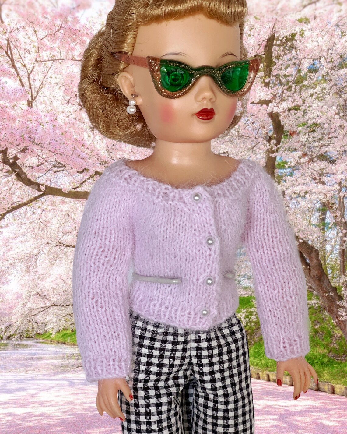 Miss Revlon or Cissy Doll 18 21 Inch Handknit Angora Sweater - Etsy