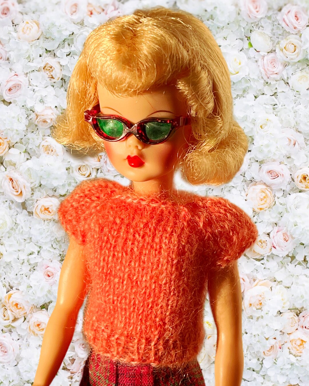 Made to Fit Tammy Doll - Baby Alpaca, Kid Mohair and Angora Handknit ...