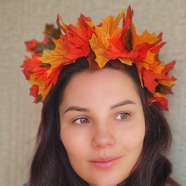 Leaf Headband - Etsy