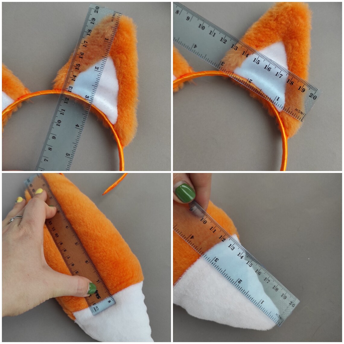 Fox Ears and Tail for Girls - Etsy