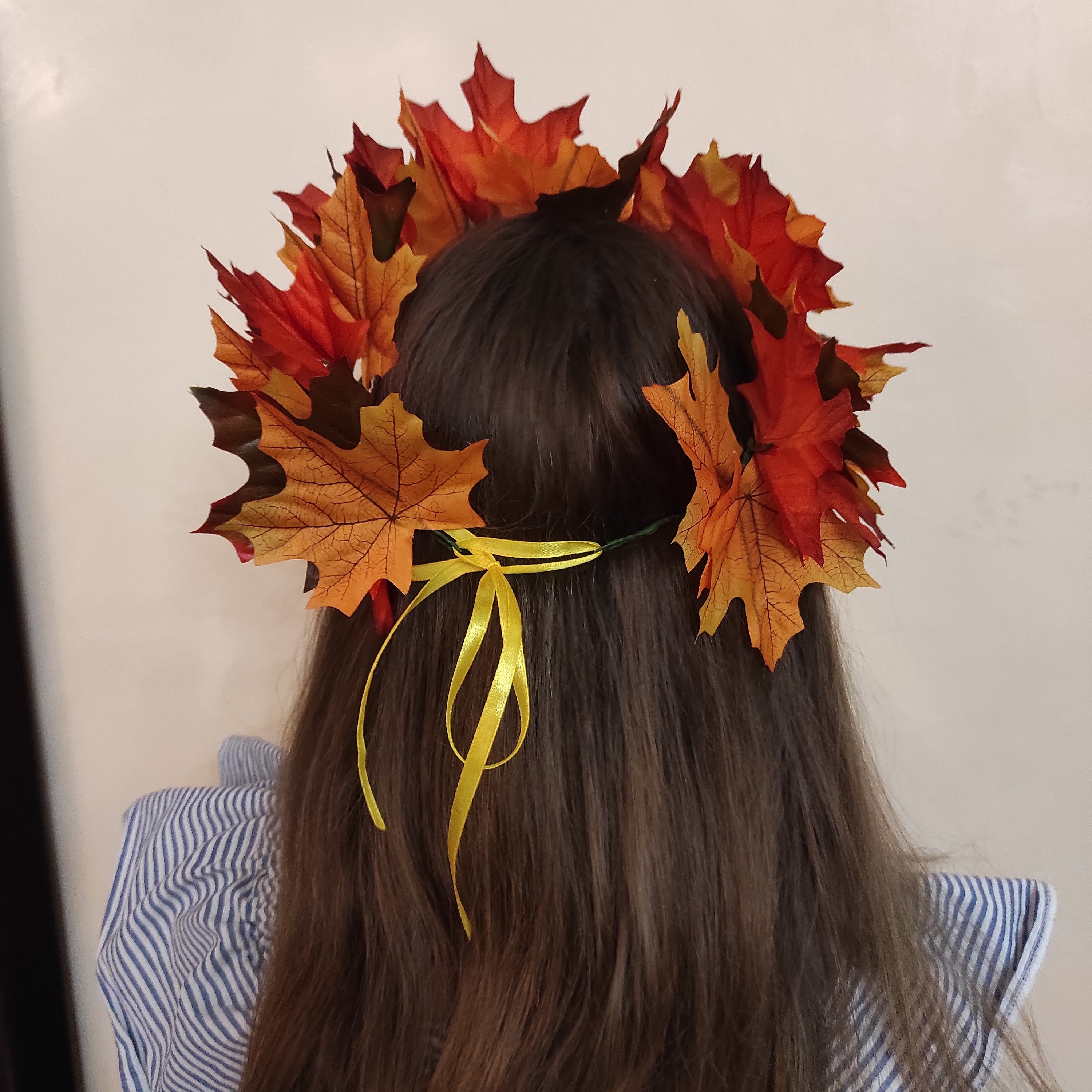 Fall Flower Crown With Maple Leaves for Adults, Teens and Kids - Etsy