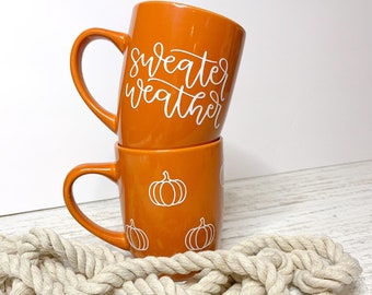 Sweater Weather Coffee Mug - Etsy