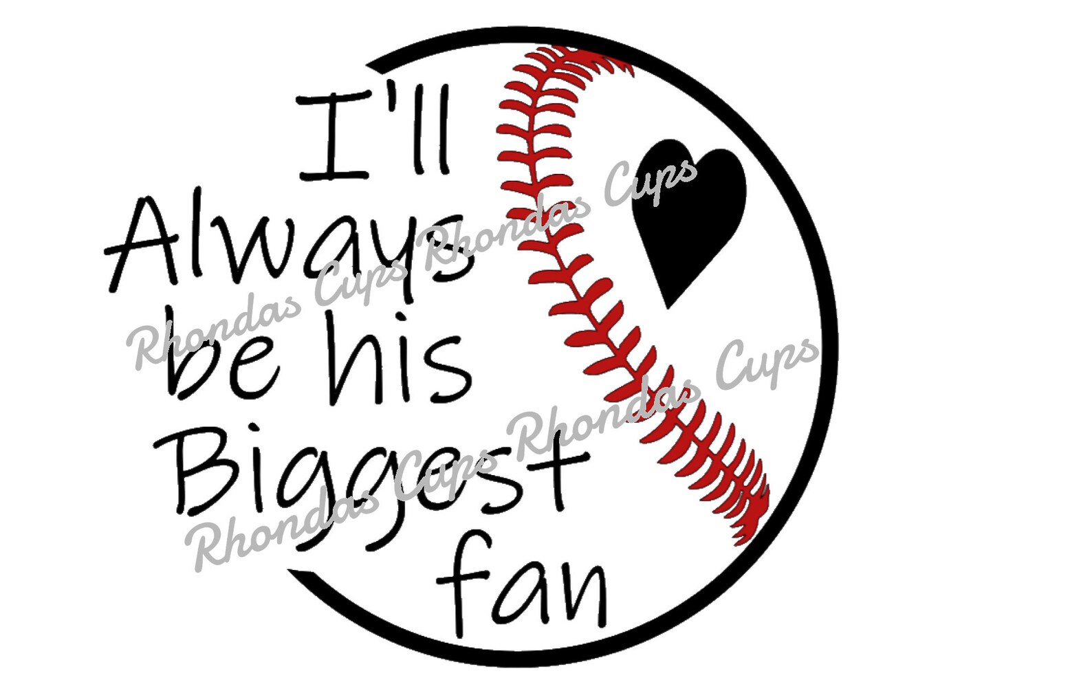 I'll Always Be His Biggest Fan, Baseball Svg, Baseball Fan, Mother of ...