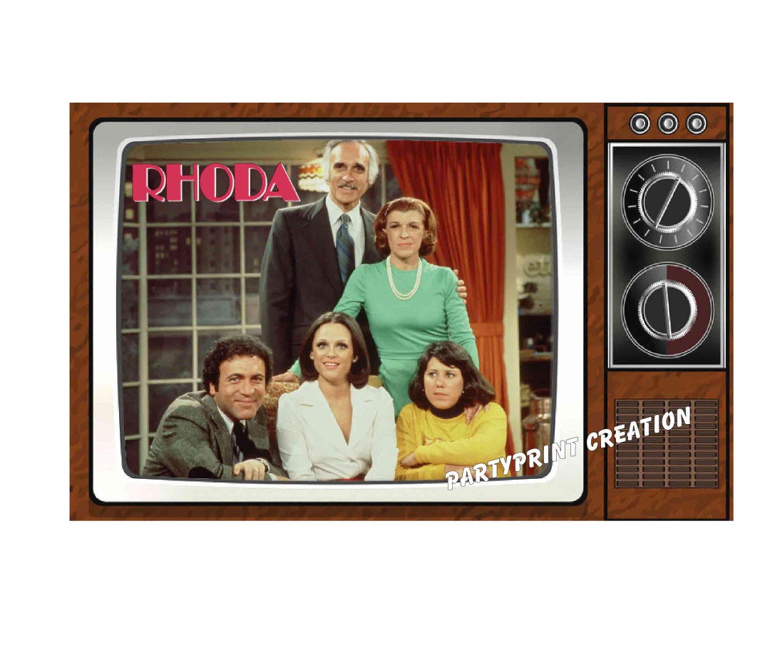 Rhoda TV Show Fridge Magnet 4 X 2.5 Inches Each - Etsy