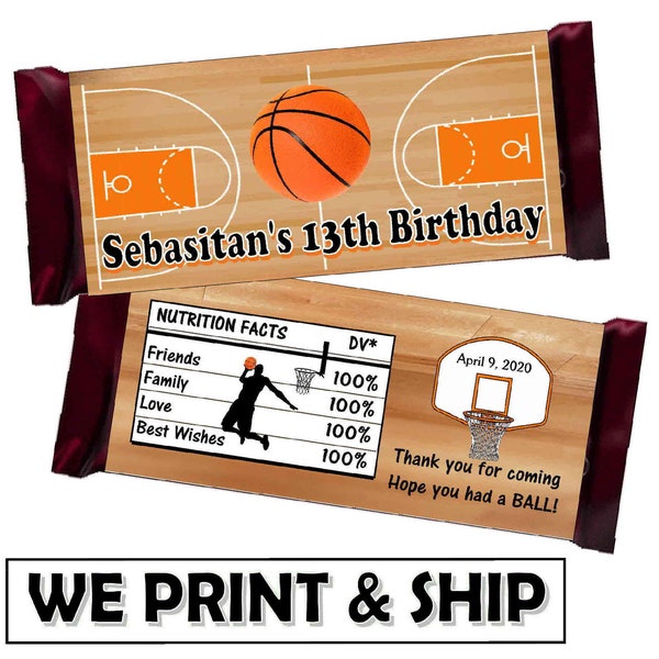 Candy Wrapper Basketball - Etsy