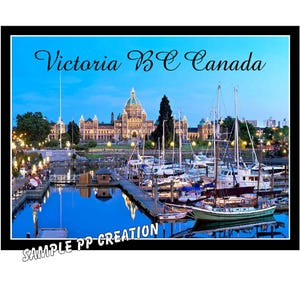 VICTORIA BC CANADA Photo Fridge Magnet 4.5 X 3.5 Inches Travel - Etsy