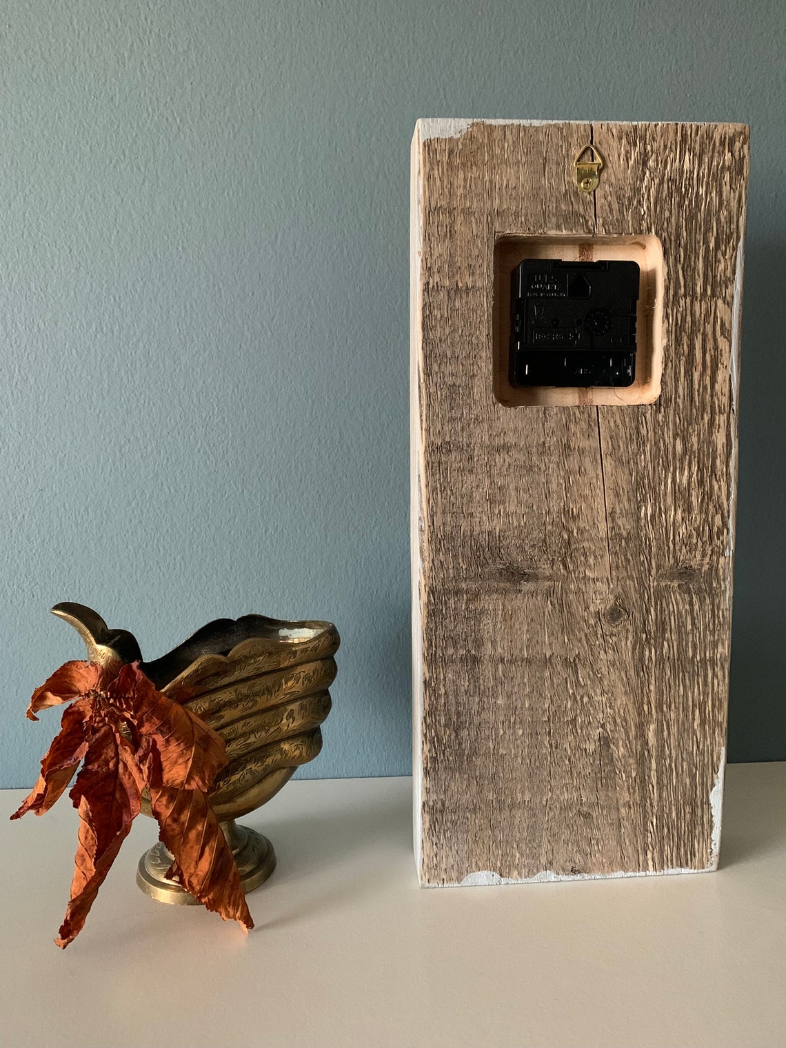 Rustic Handmade Wall Mounted Button Clock Statement Piece - Etsy