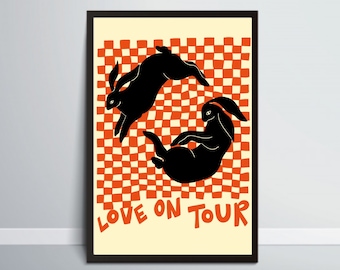 Harry Styles Love on Tour Rabbits One Direction Merch Poster - Etsy UK