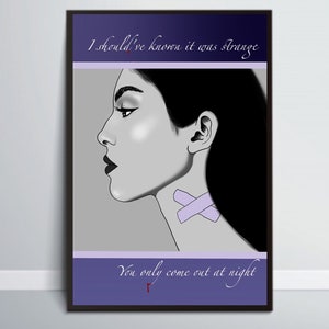 Olivia Rodrigo Vampire GUTS Drivers License Print Poster Glossy HSMTMTS ...
