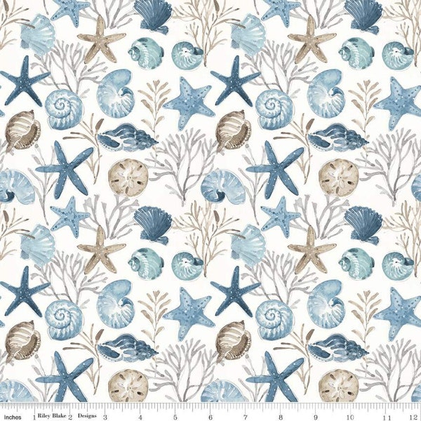 Starfish Fabric - Etsy