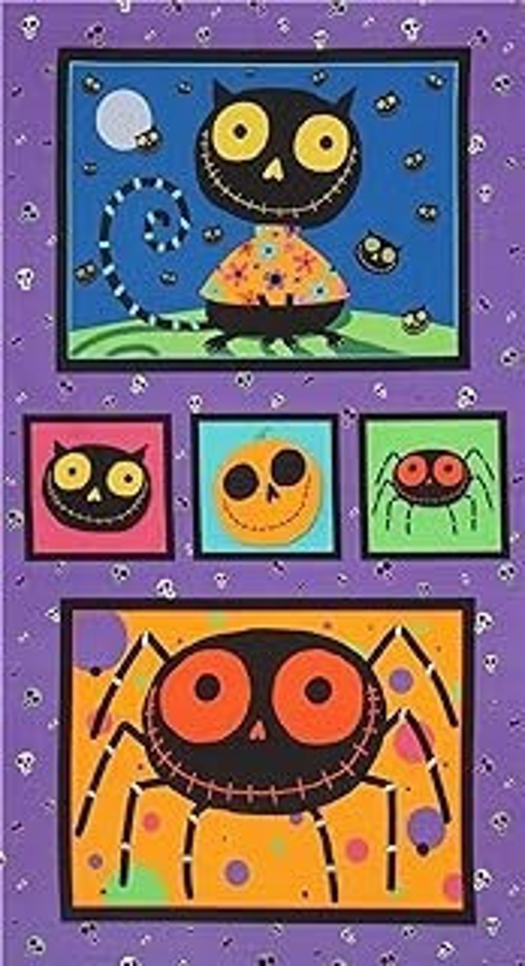 PANEL Halloweenies Creepy and Whimsical Halloween Panel by Amanda Haley ...