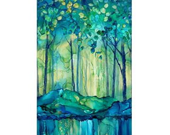 RARE FIND - Morning Light Through the Trees Reflecting in Water 25 ...