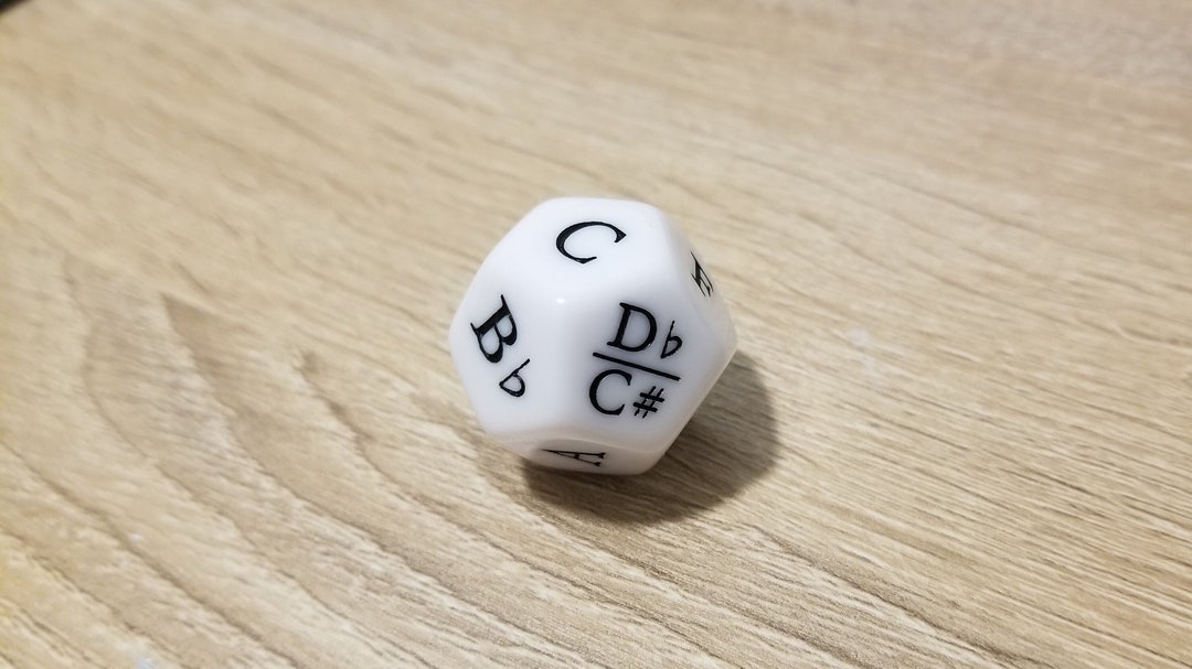 Custom D12 Music Dice, Symbols, Language, Education, Logo, Teacher ...