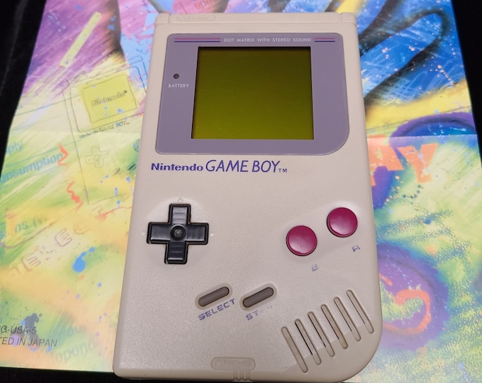 The Original 1989 Nintendo Gameboy With 4 Games - Etsy