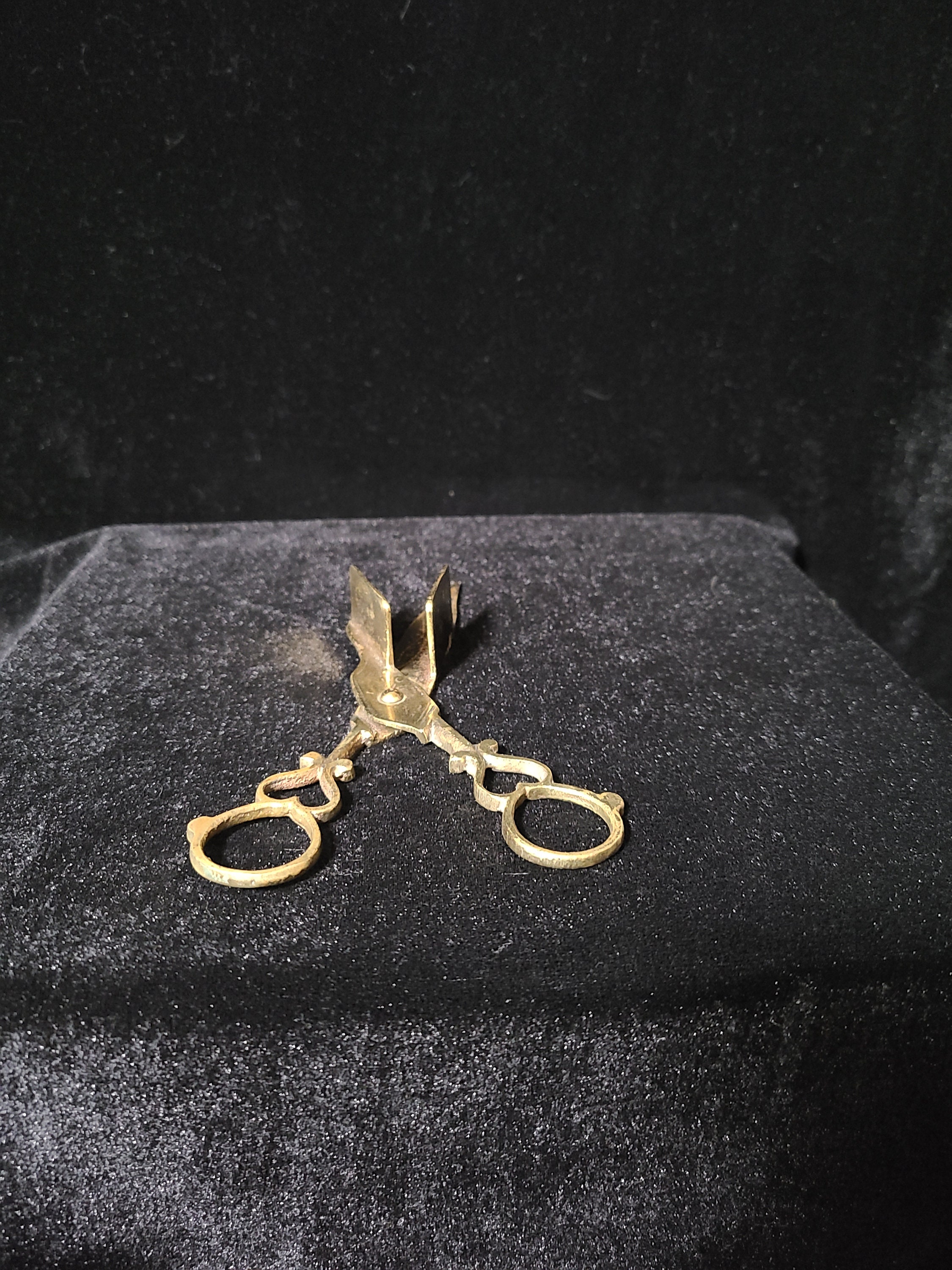 Antique Brass Victorian-era French Candle Snuffer Scissors - Etsy