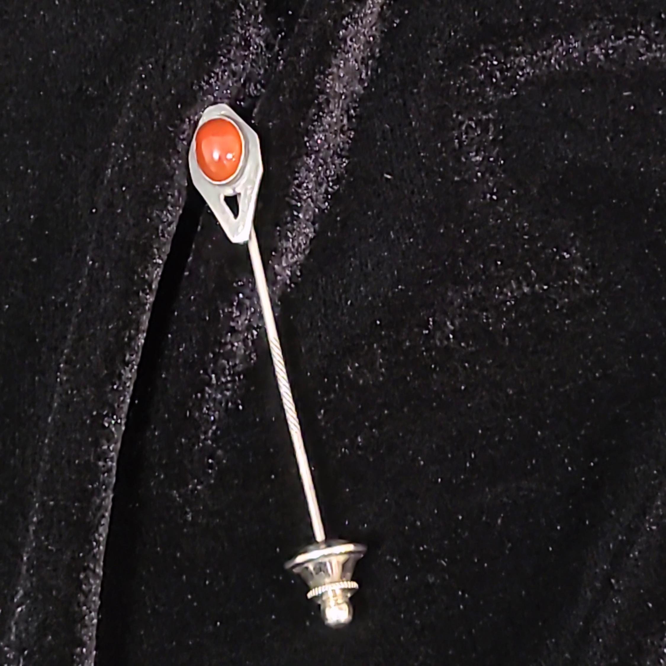 Antique Late Georgian, Early Victorian Period Sterling Silver Red ...