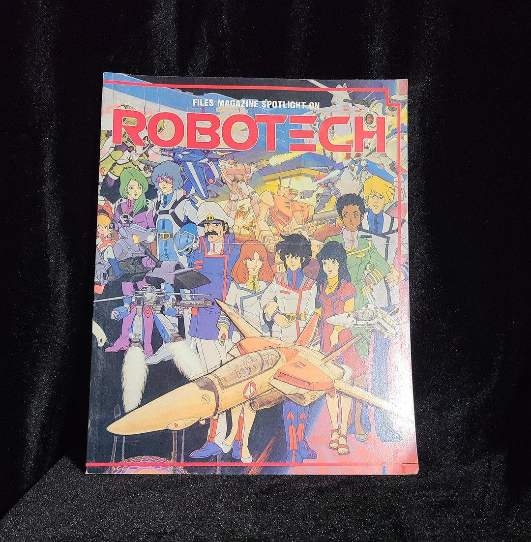 Vintage ROBOTECH Magazine - Etsy