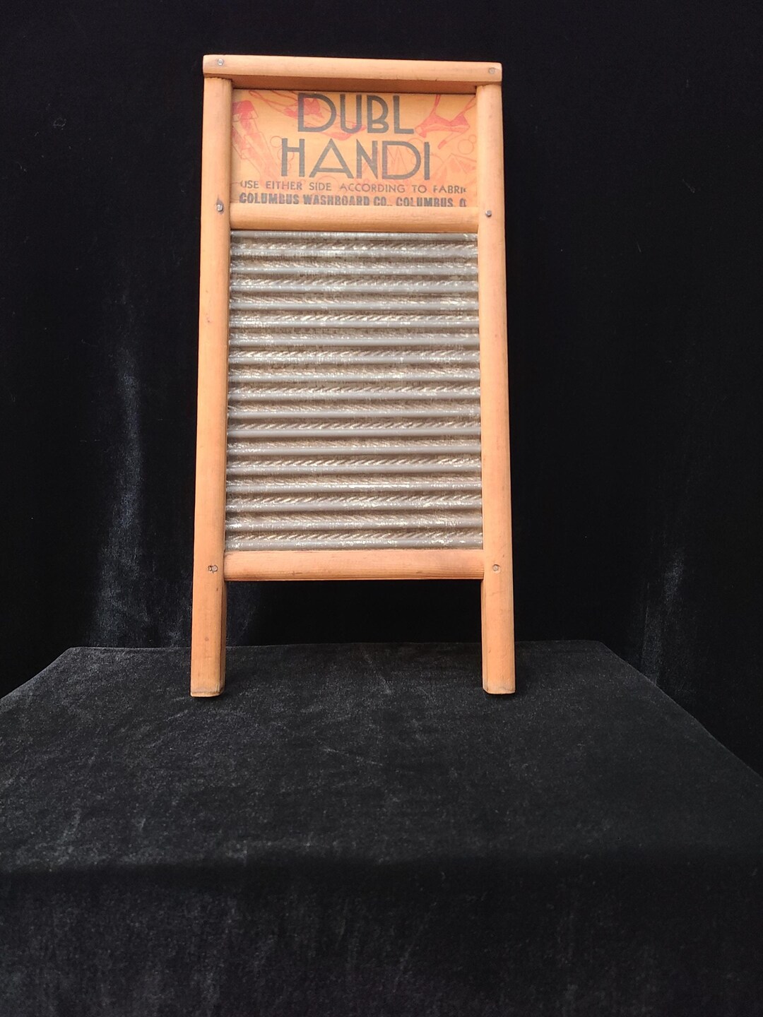 Vintage Dubl Handi Pail Size Washboard (c. 1938) - Etsy